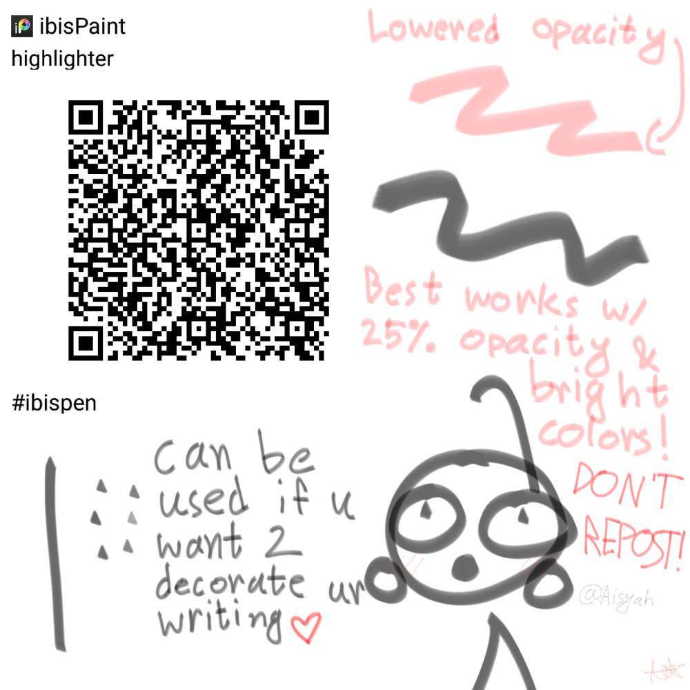 highlighter brush! - ibisPaint