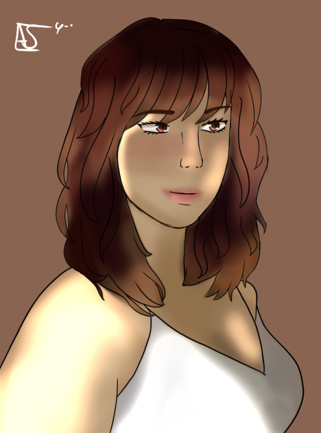 Auto portrait - ibisPaint