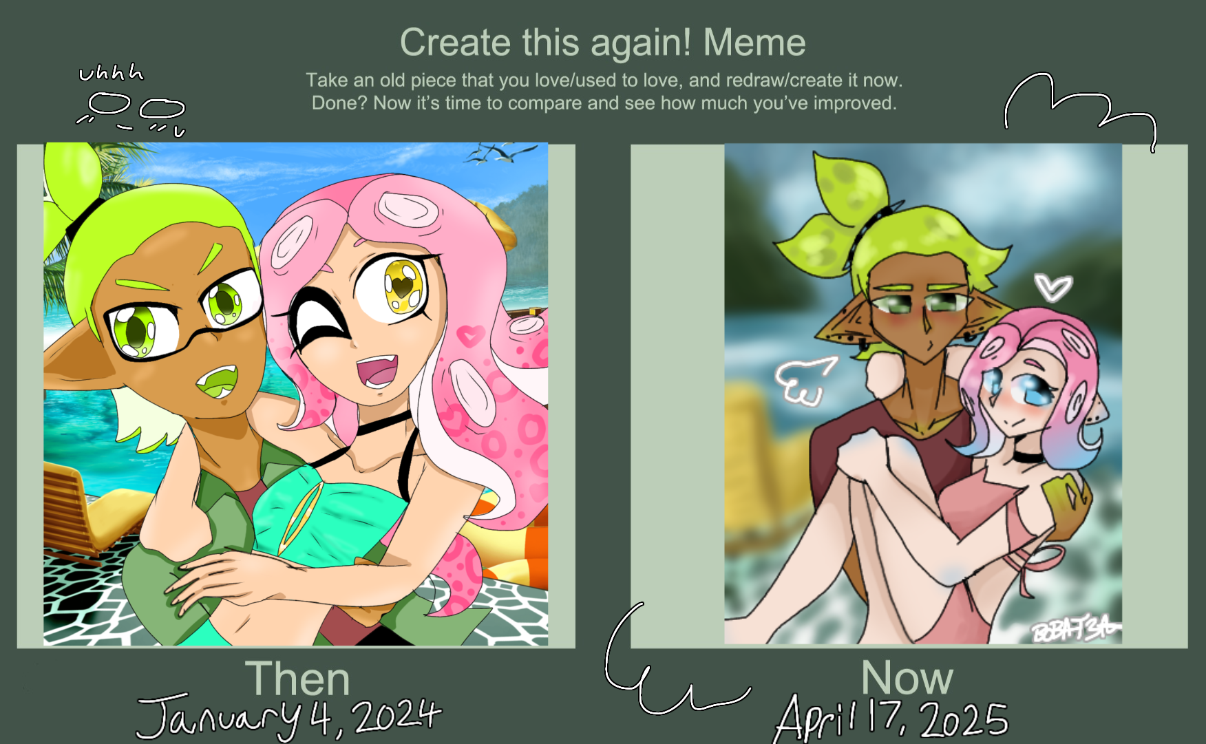 THE COMPARISON THO ToT - ibisPaint