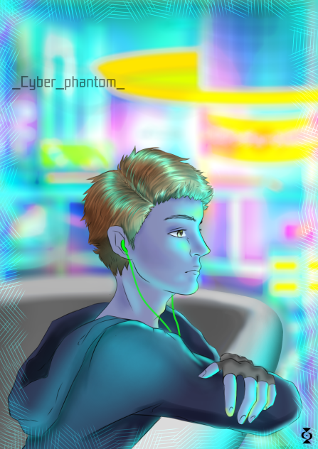 Cyber punk - ibisPaint