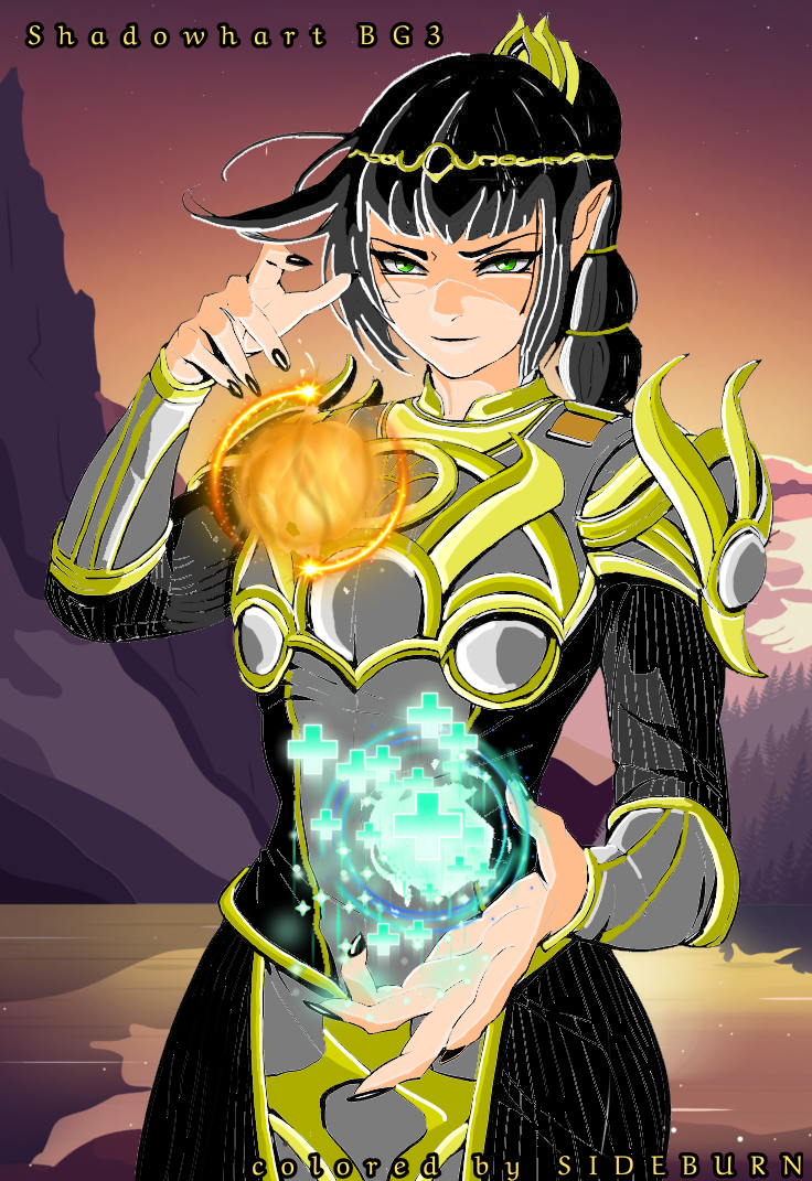 Shadowhart BG3 - ibisPaint