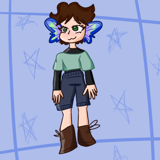 Butterfly Child - ibisPaint