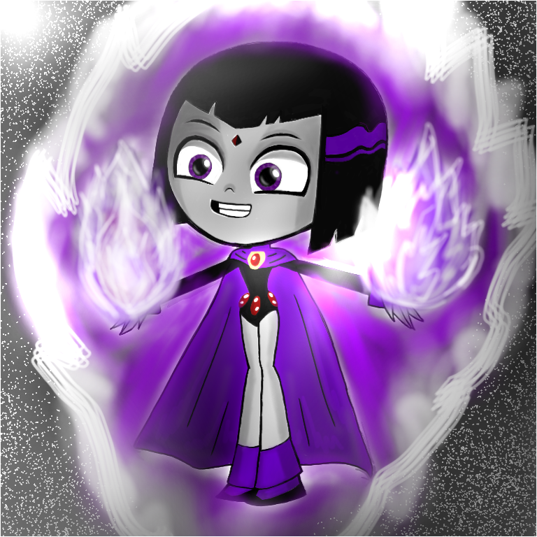 Raven From Teen Titans Go! Magic - ibisPaint