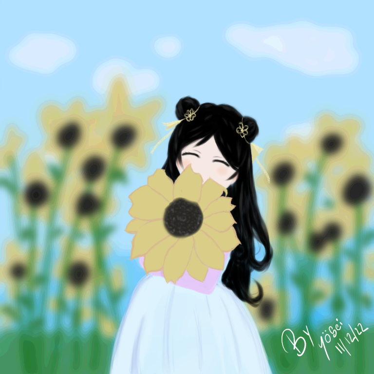 Girasol- fiesta al sol - ibisPaint