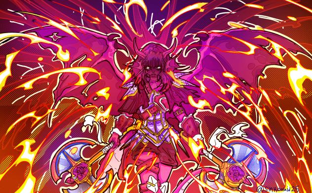 DnD character dimi - ibisPaint