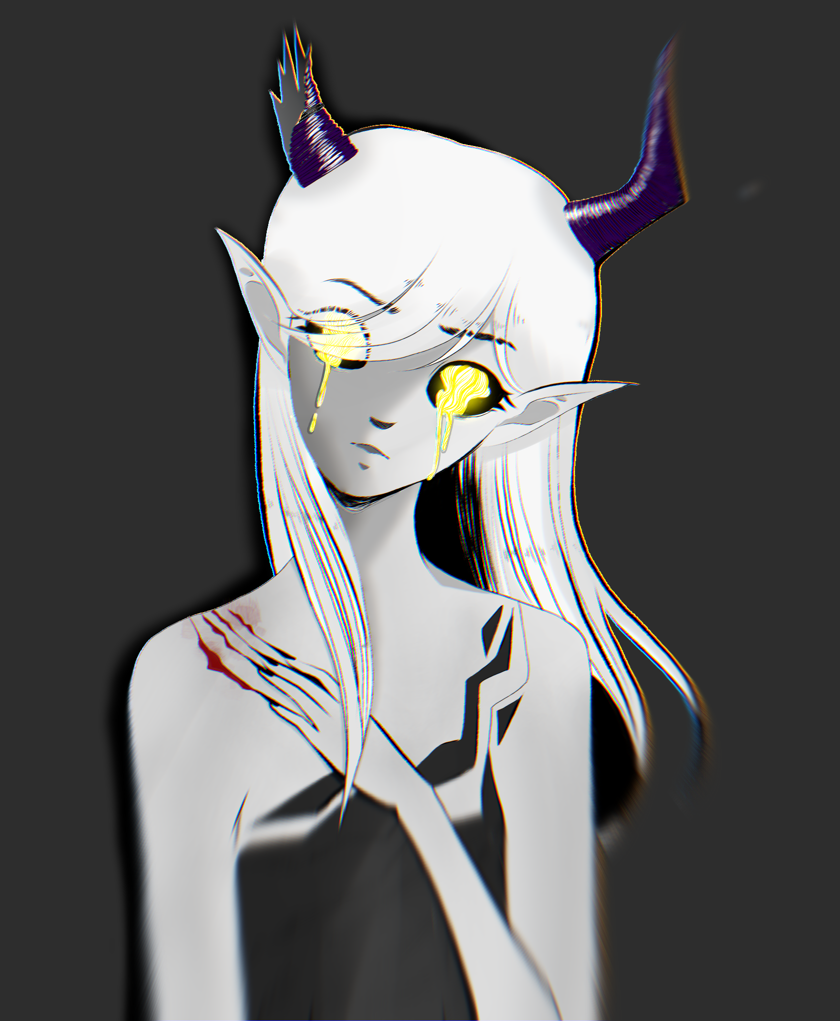 Coloring Shiri lineart - ibisPaint