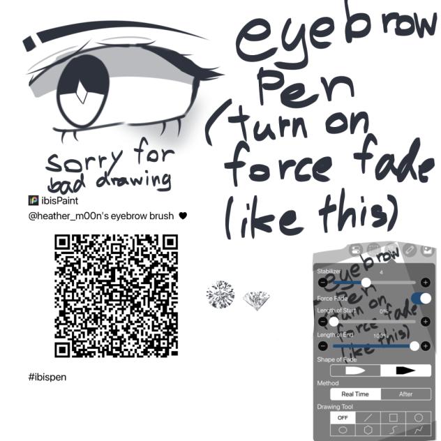 EYEBROW BRUSH FOR GACHA - ibisPaint