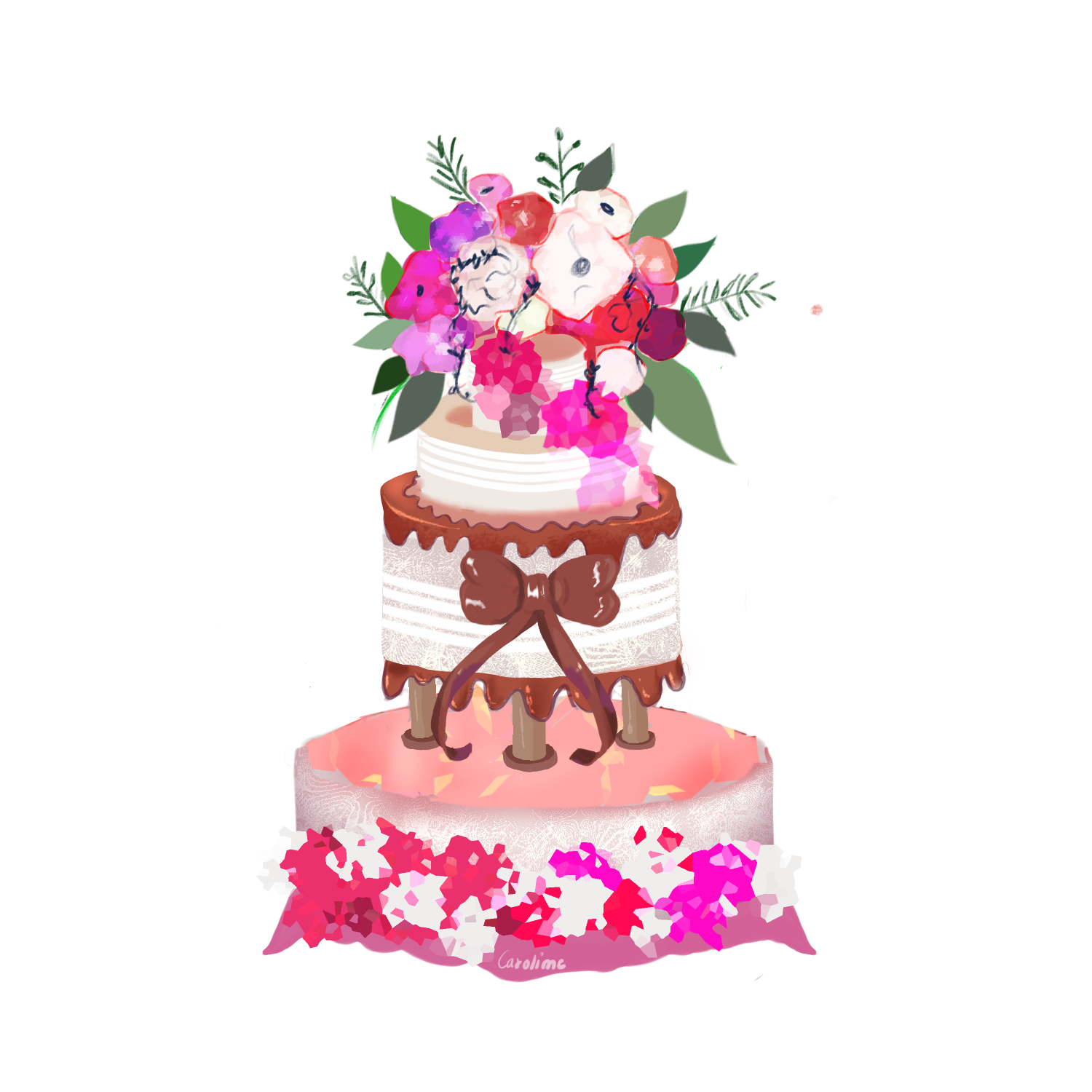 WEDDING CAKE 2 - ibisPaint