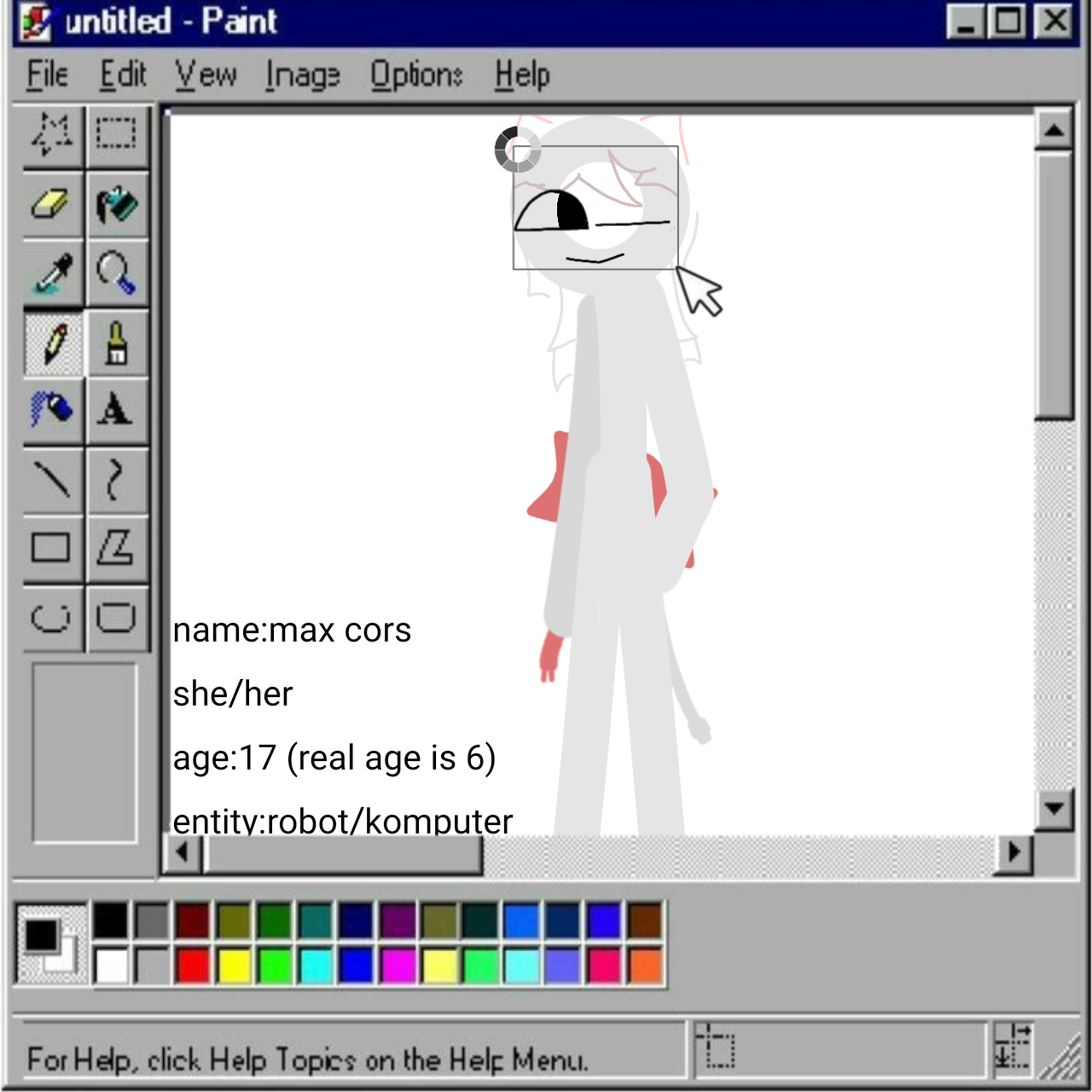 stickman oc - ibisPaint