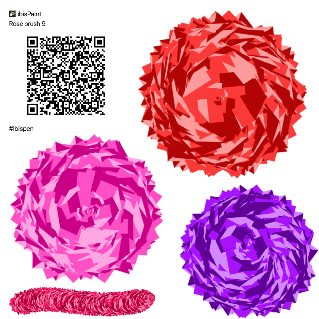 Rose brush 9🌹💕 - ibisPaint