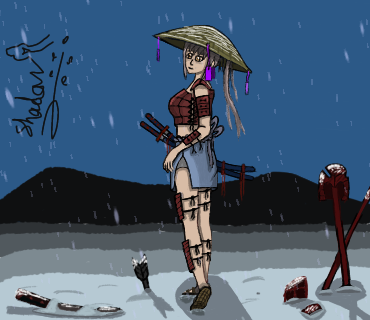Samurai girl - ibisPaint