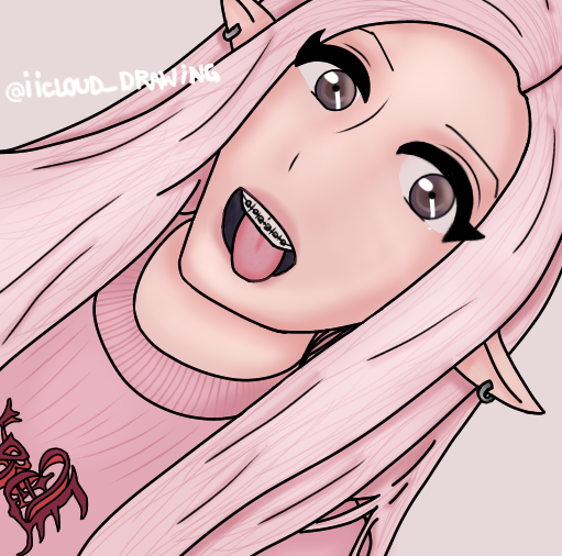 belle delphine - ibisPaint