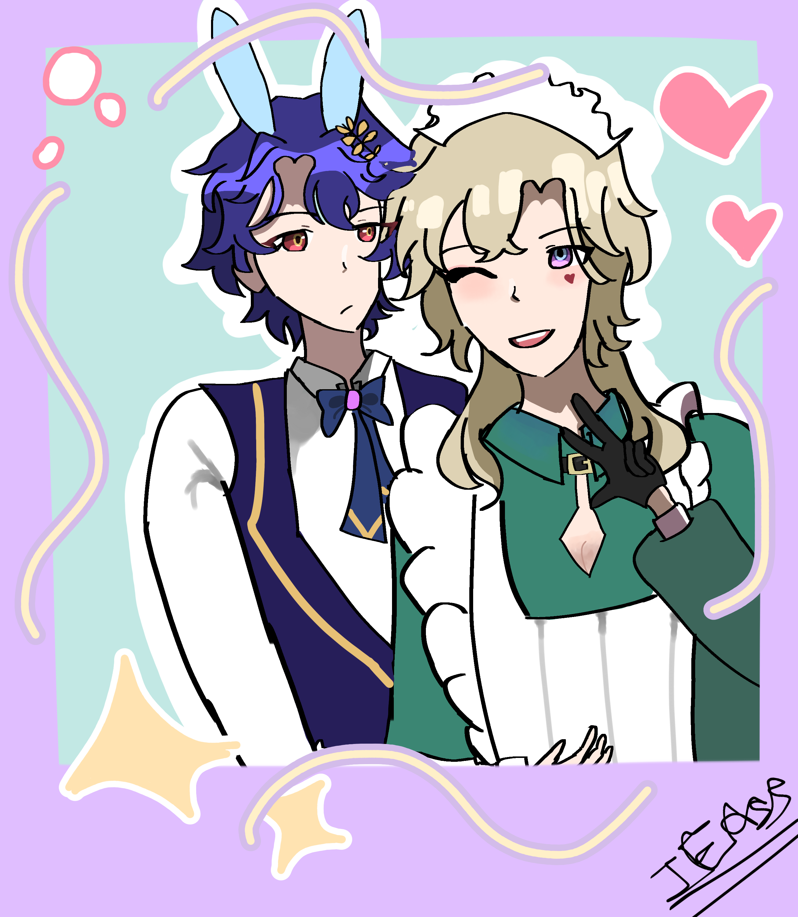 Gay men teehee - ibisPaint