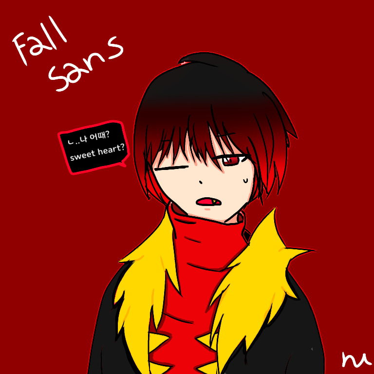 fall sans - ibisPaint