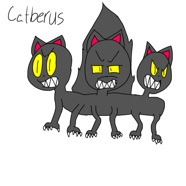 Cerberus but Catberus - ibisPaint