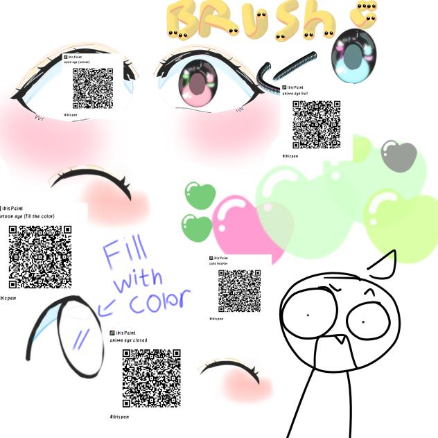 eye brush and more! - ibisPaint