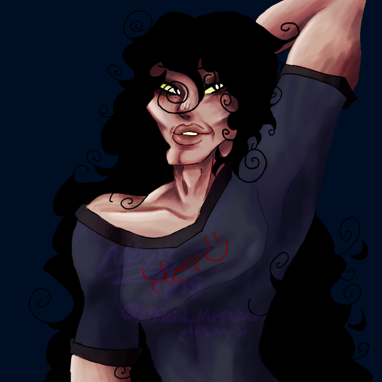 How it looks when ppl draw Doe buff - ibisPaint