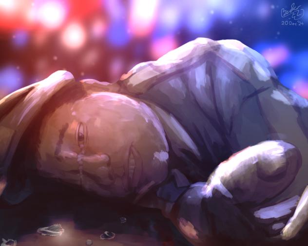 Just a useless guy - ibisPaint