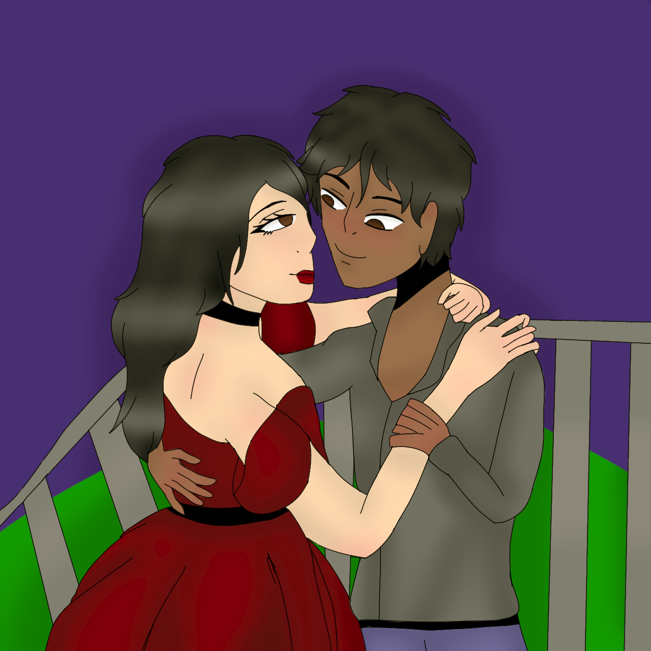 Dancing in the dark - ibisPaint