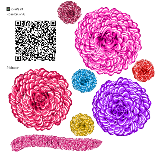 Rose brush 8🌹💕 - ibisPaint
