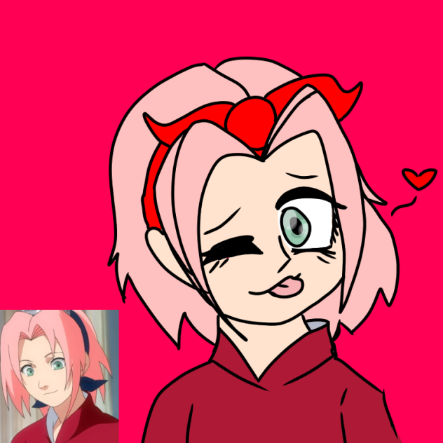 quick drawing naruto - ibisPaint