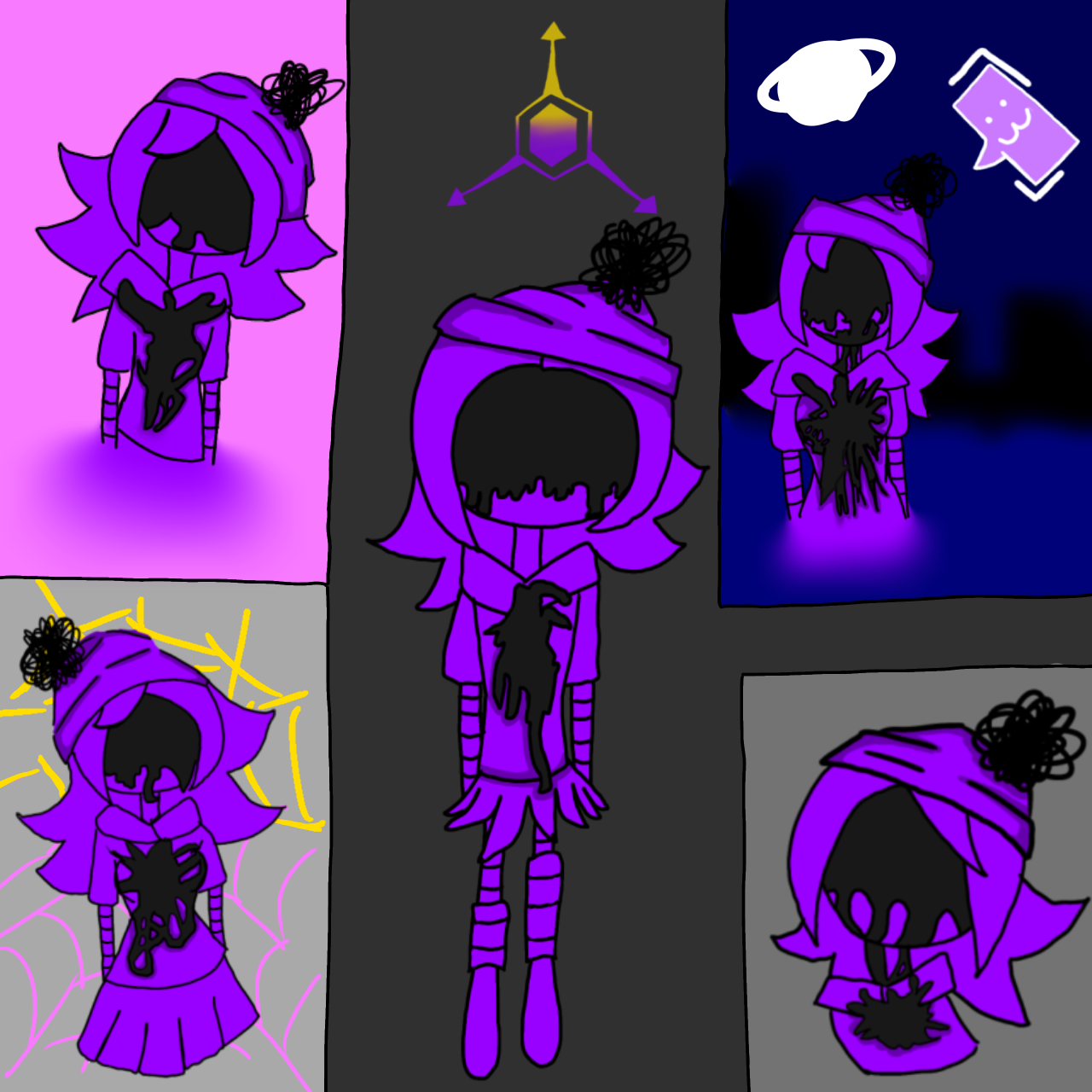 Uzi from panic AU - ibisPaint