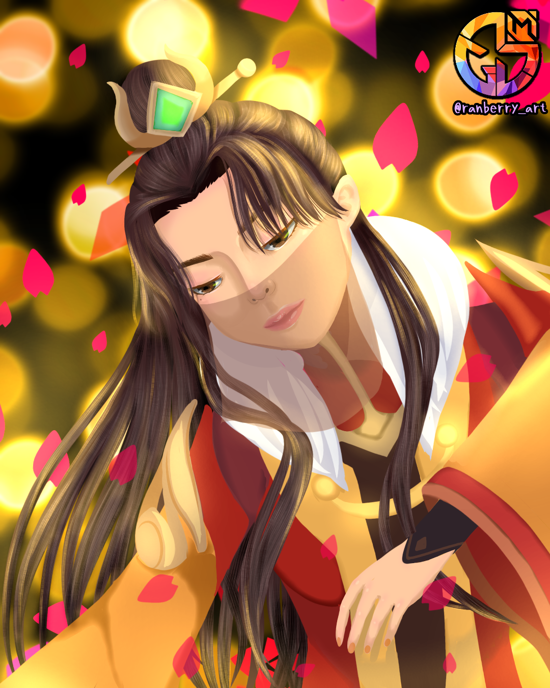 MLBB Lou Yi - Chinese New Year - ibisPaint
