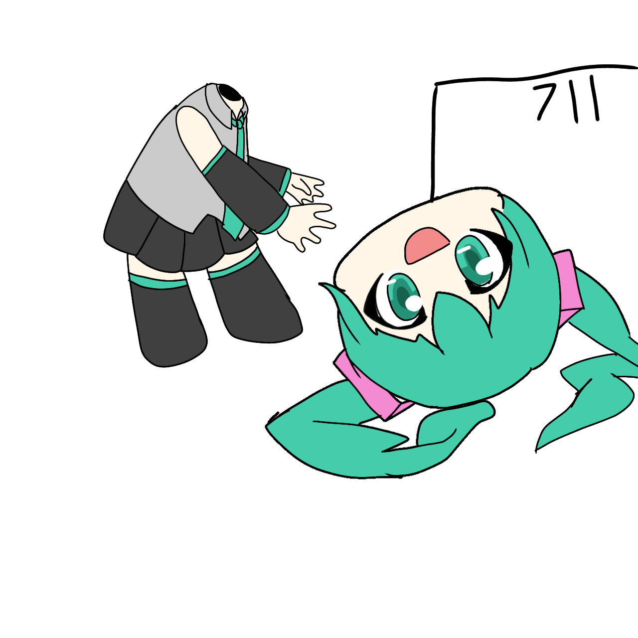 miku dies - ibisPaint