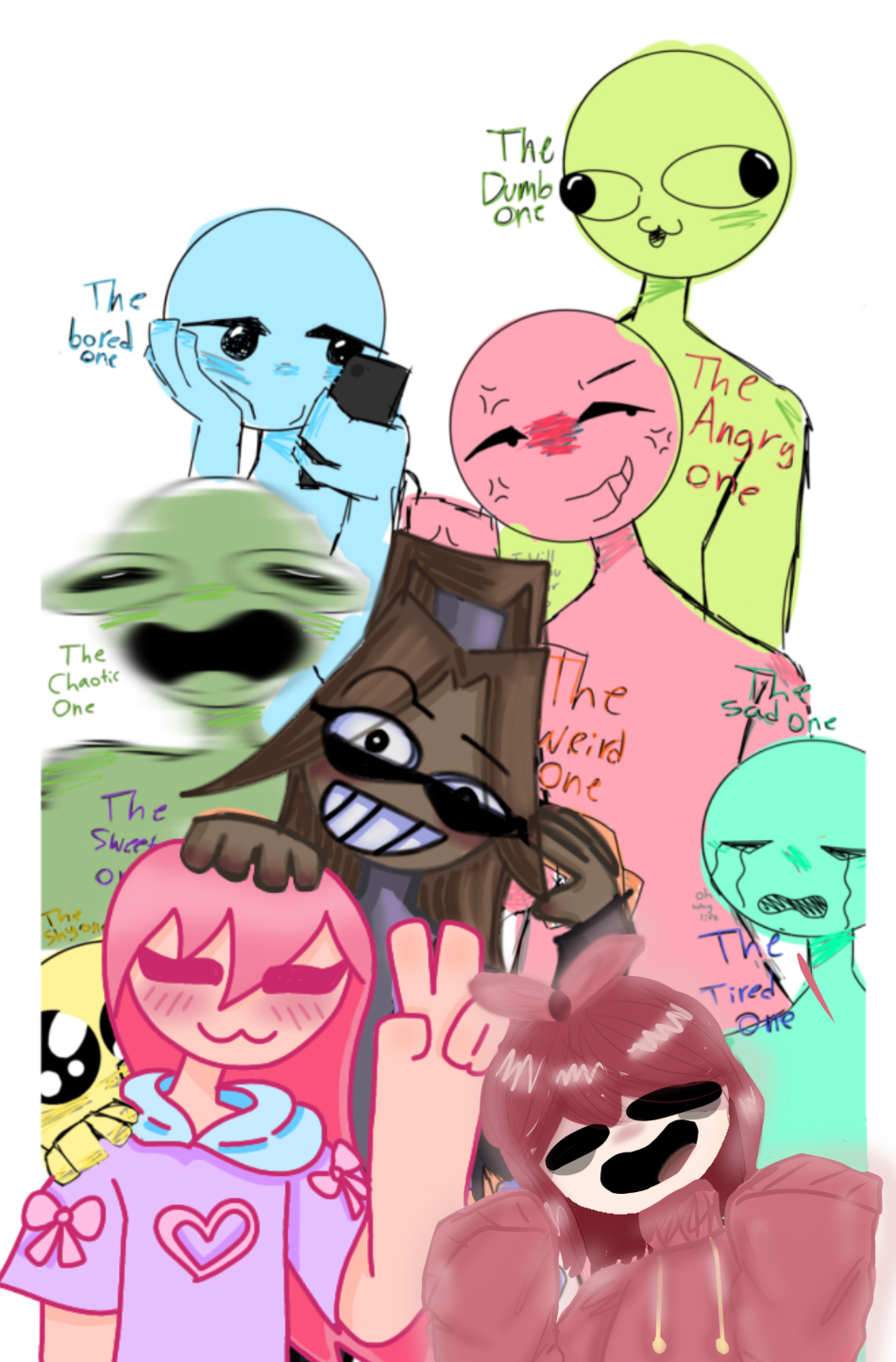 “Friend Group Collab” - ibisPaint