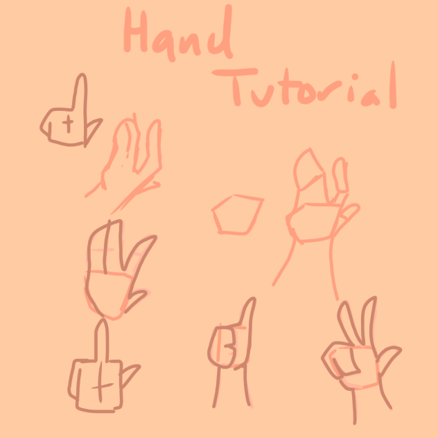 How i draw hands - ibisPaint