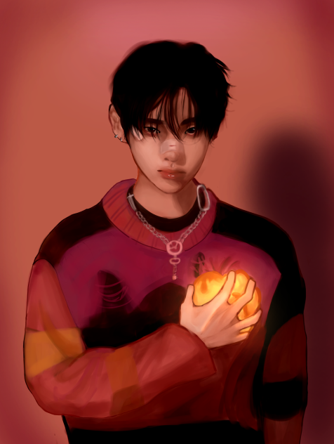 Sunoo Orange Blood - ibisPaint