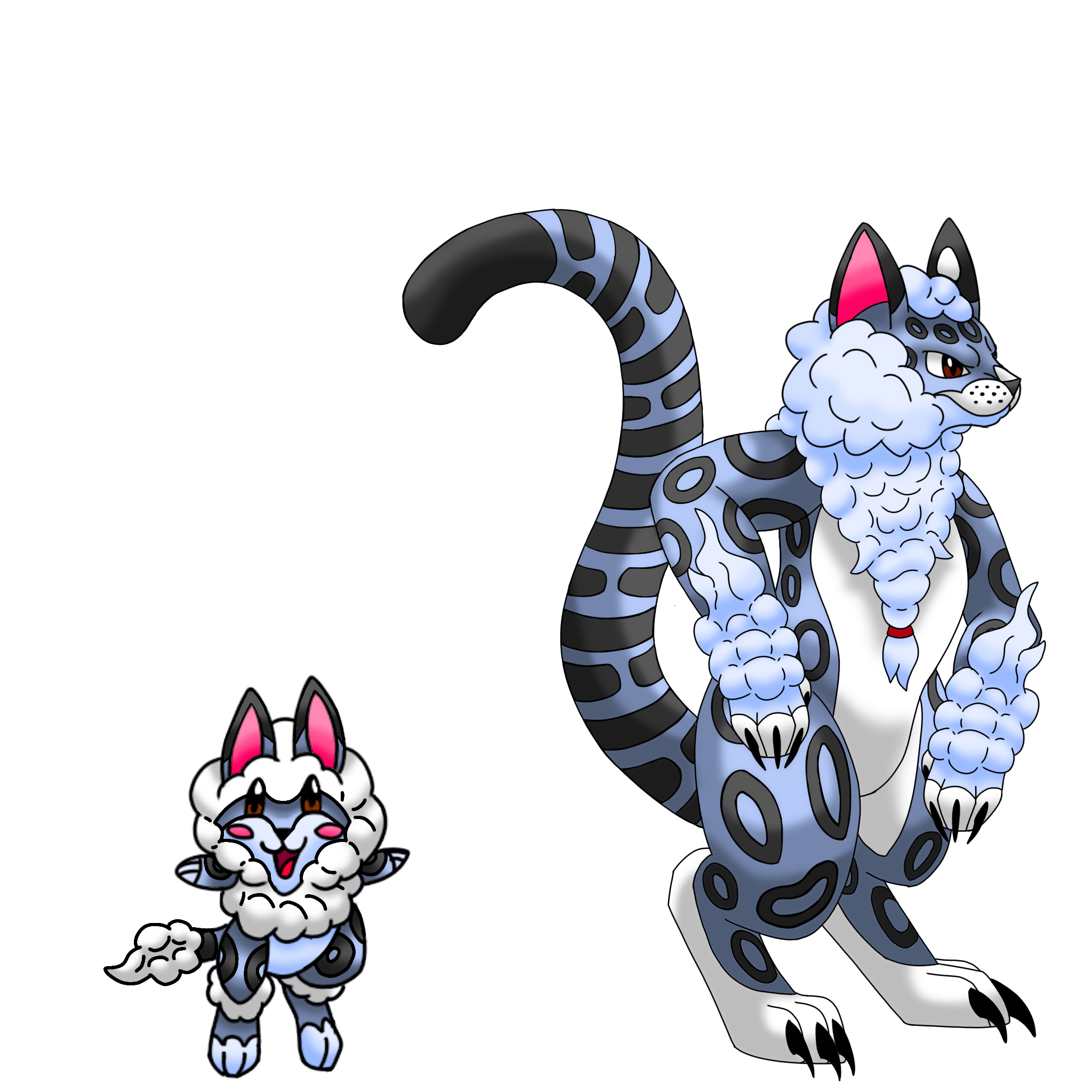Clouded Leopard Pokemon - ibisPaint