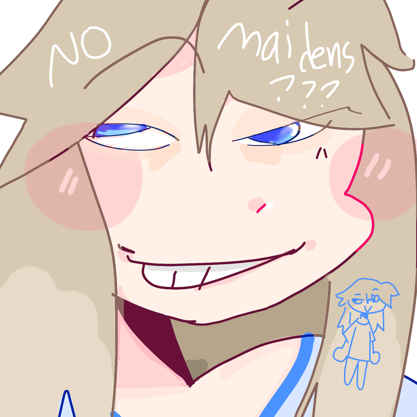 No maidens question mark - ibisPaint