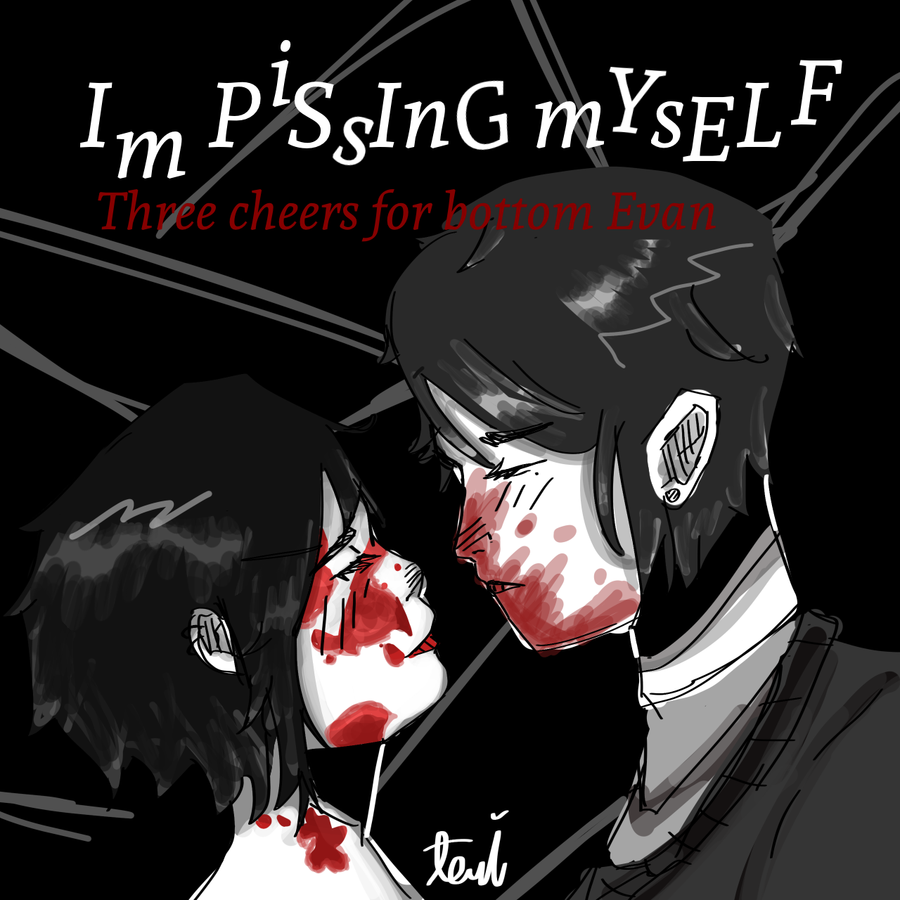 Some random ahh drawing I made last nite - ibisPaint