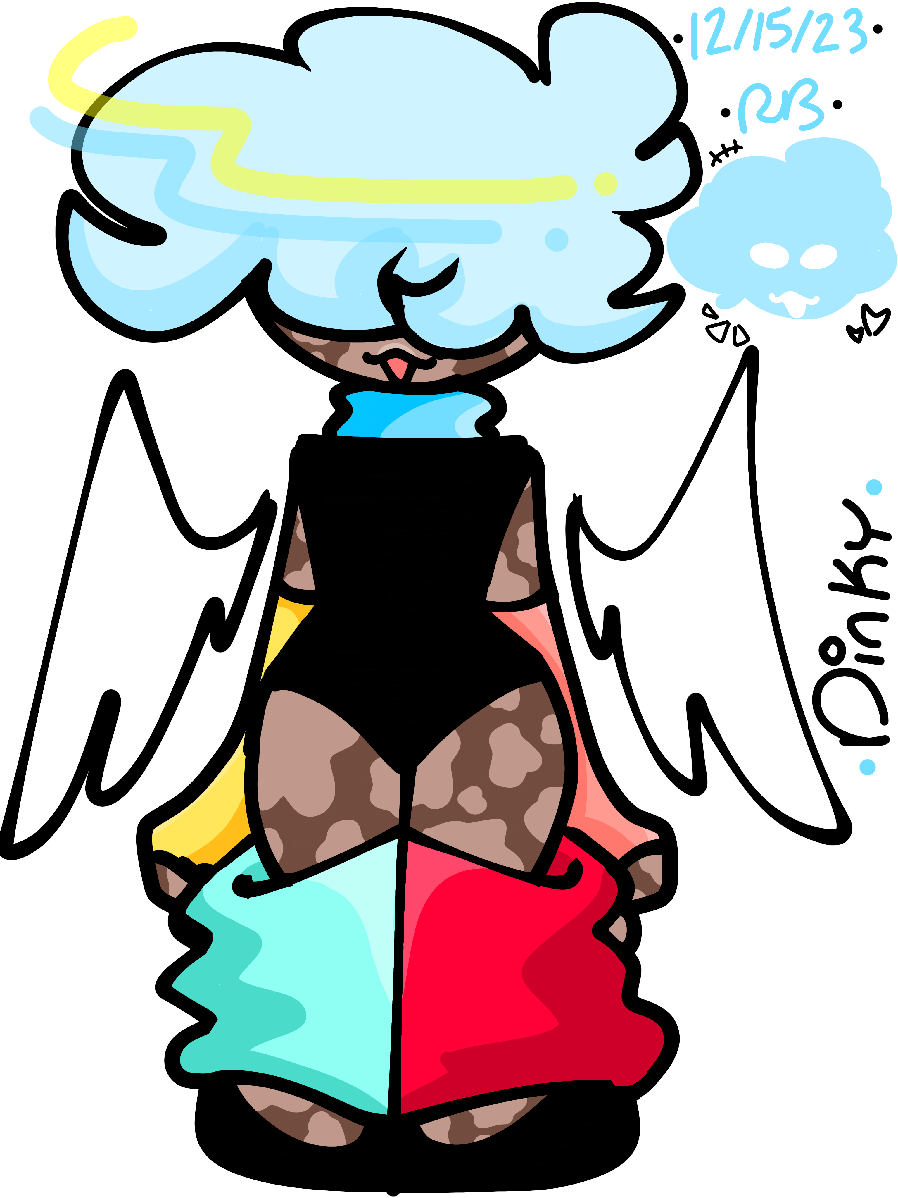 •FNF OC 1 - Dinky Idle• - ibisPaint