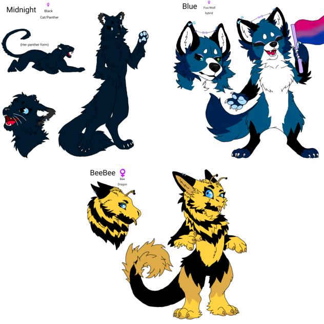 My Fursona(s) - ibisPaint