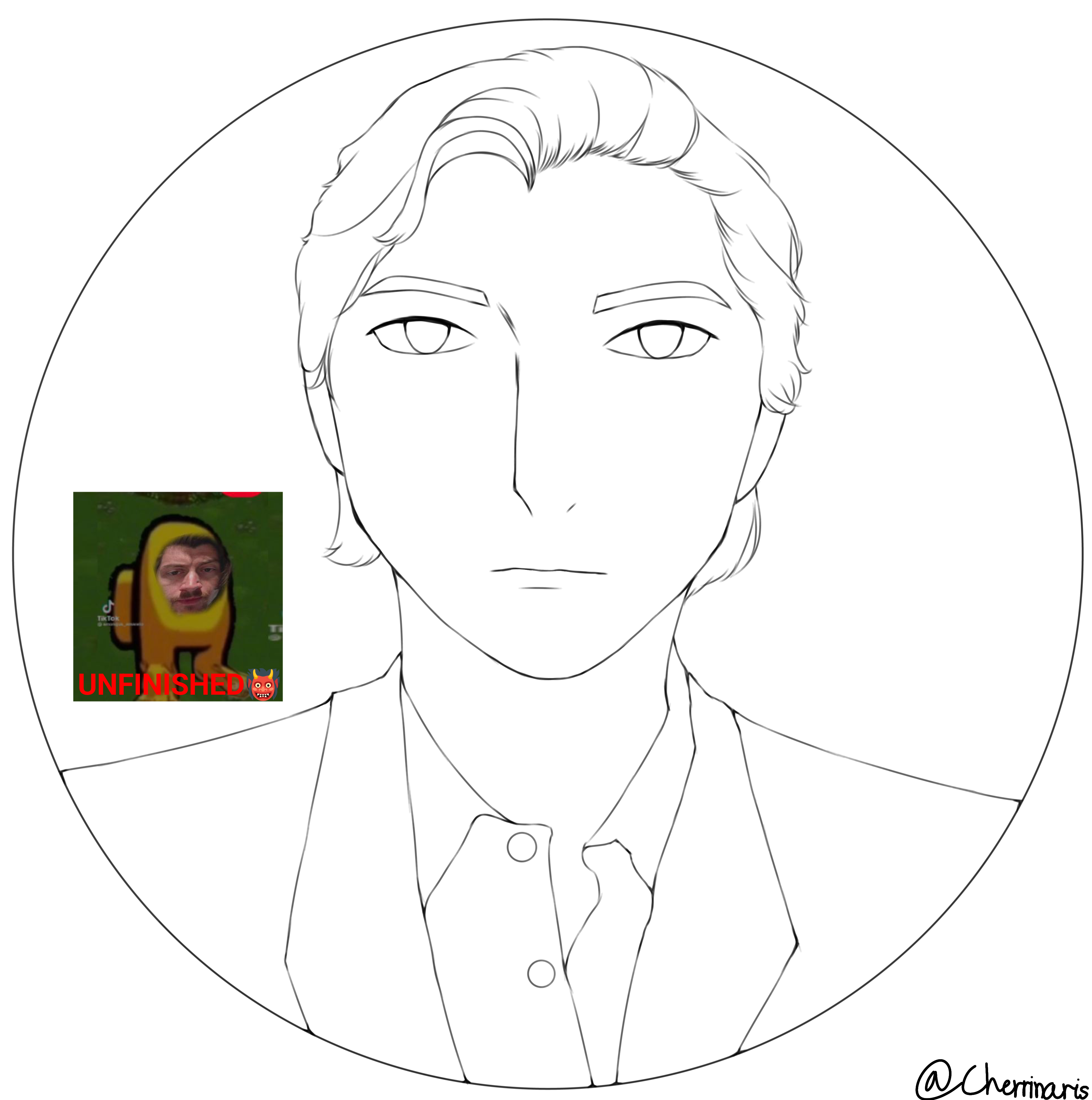 redraw alex turner bad pic🥰(unfinished) - ibisPaint