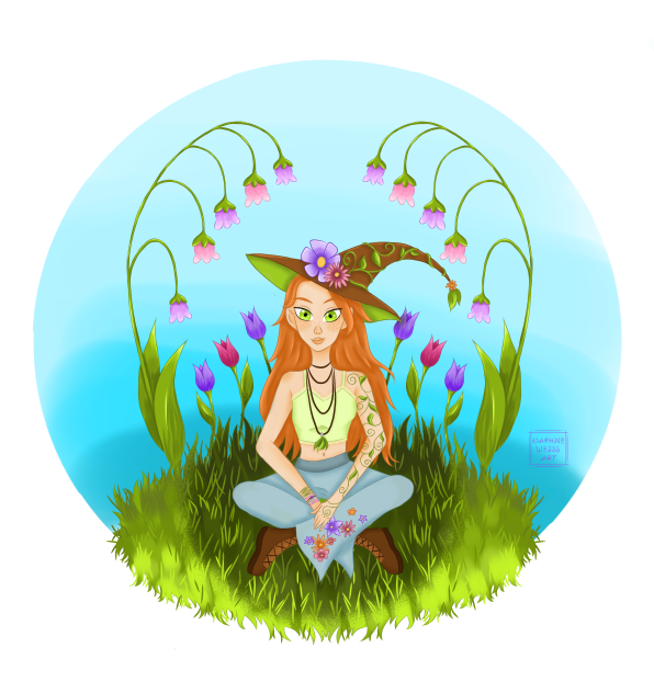 Green Witch - ibisPaint