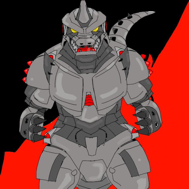 Mecha Godzilla - ibisPaint