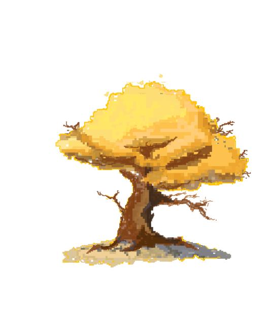 pixel tree 1 - ibisPaint