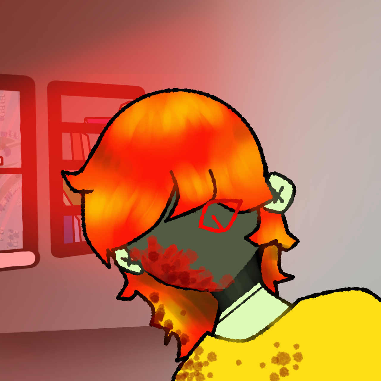 Who is hungry - ibisPaint