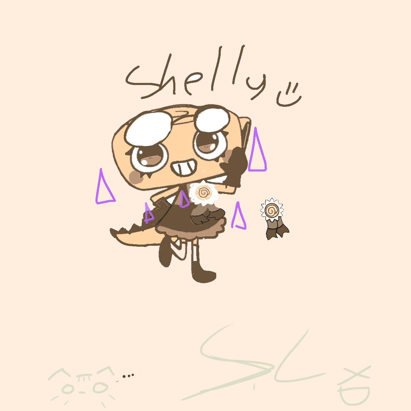 My Shelly redesign - ibisPaint