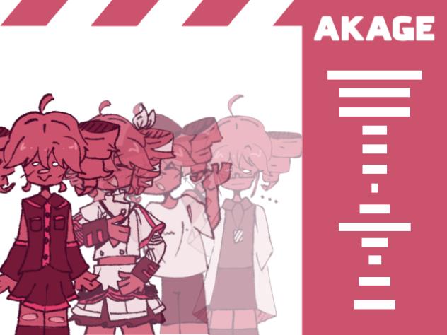 AKAGE MEME animation - ibisPaint