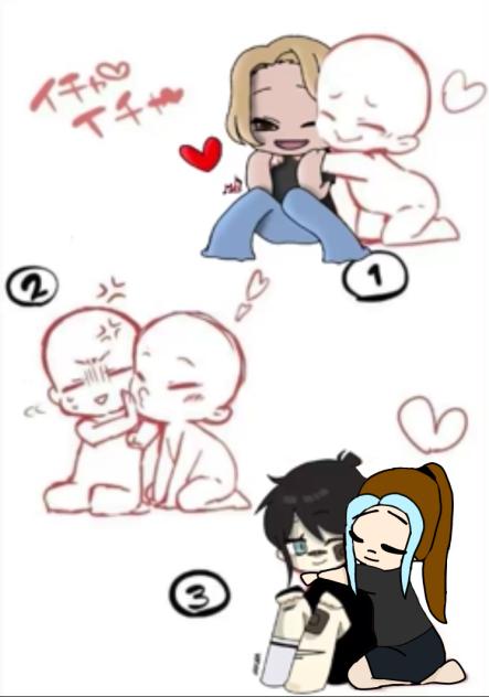 Hug collab - ibisPaint