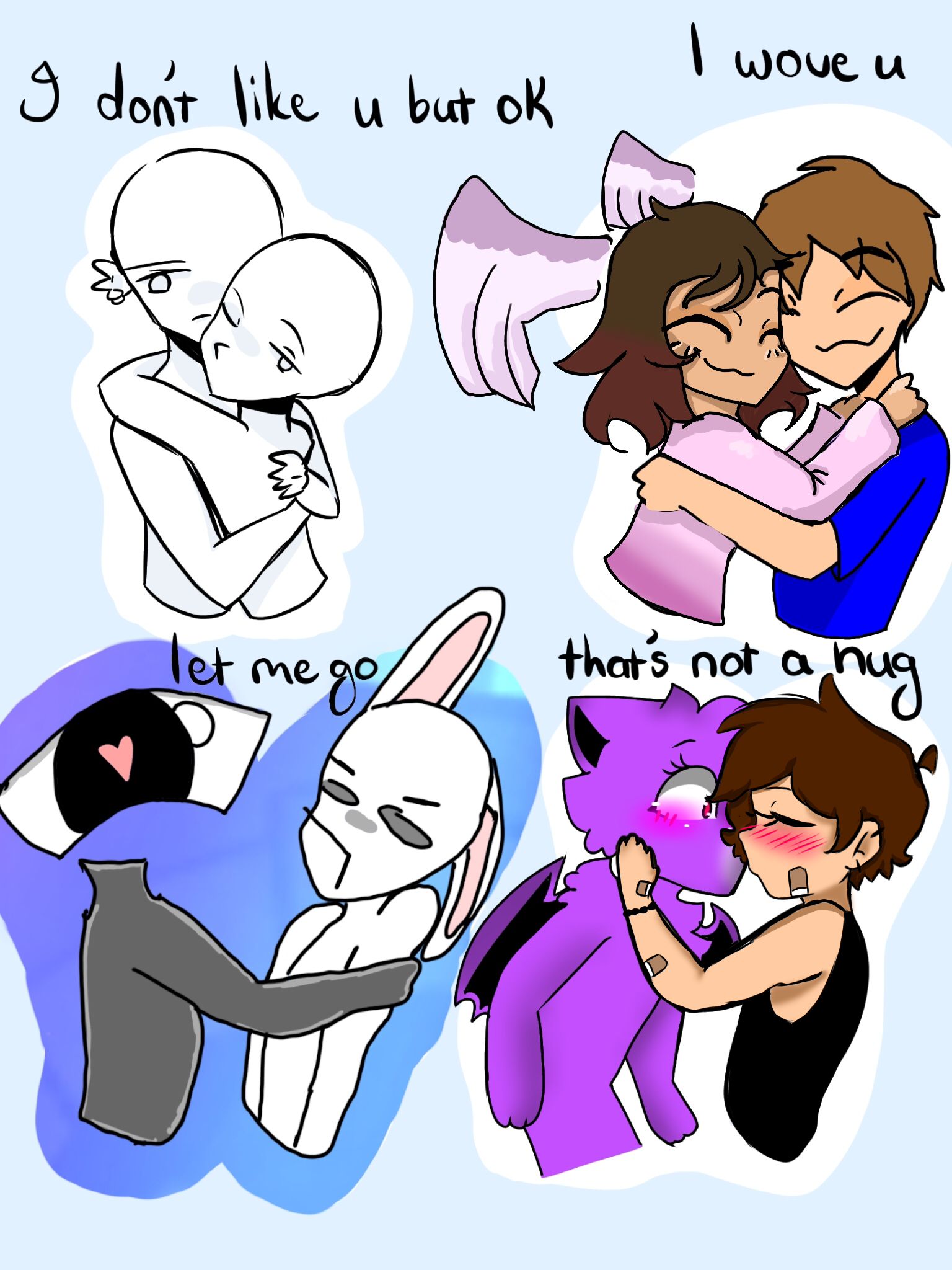 Hug colab - ibisPaint