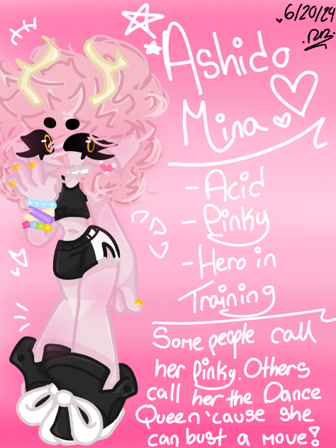 •Seat 2 - Mina Ashido• - ibisPaint