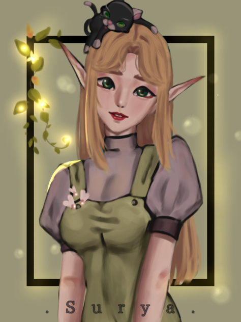 black cat - ibisPaint