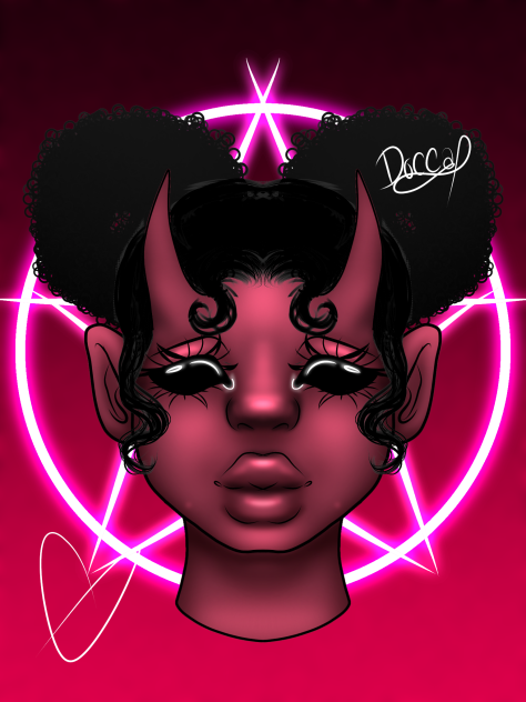 Demon Girl - ibisPaint