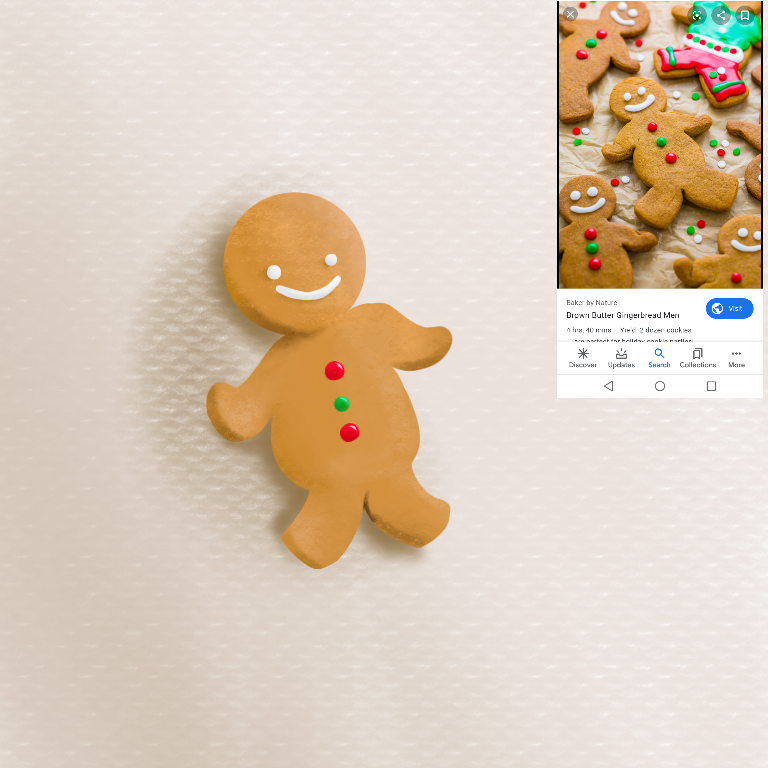 gingerbread man - ibisPaint