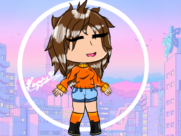 Cute random anime girl - ibisPaint